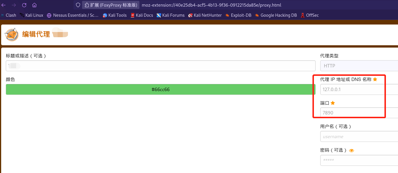 在Kali中配置clash代理(含终端流量) - Hekeats-Limited Lyric